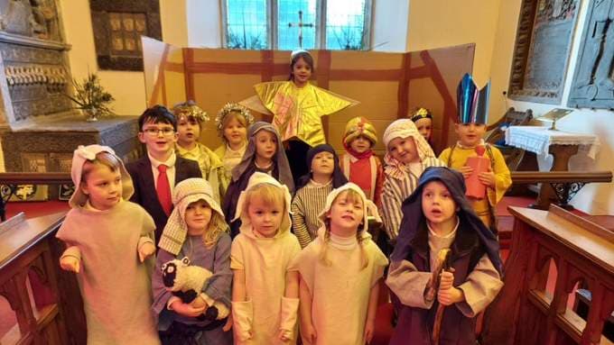 Pelynt primary performing their Nativity | cornish-times.co.uk